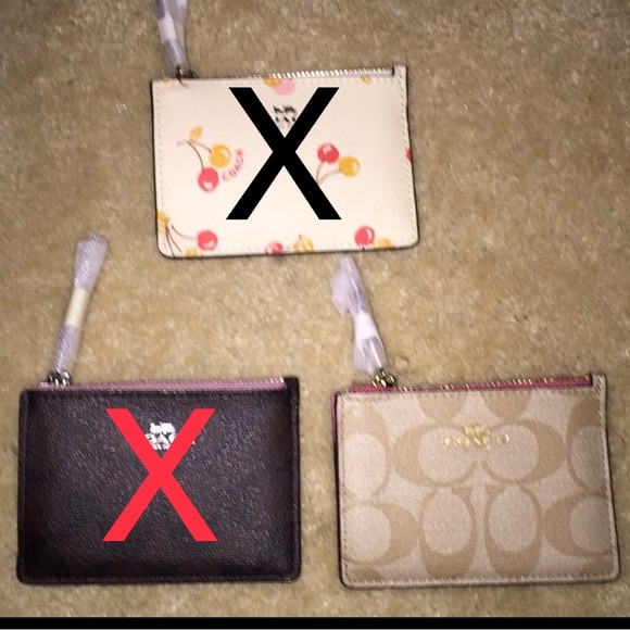Coach | Bags | Mini Skinny Id Case In Signature Canvas | Poshmark